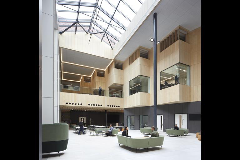 Springfield Campus by Associated Architects: a building that absorbs ...